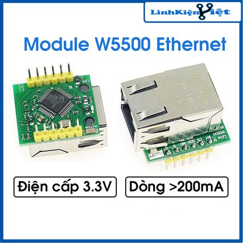 Module W5500 Ethernet Tcp Ip Tương Thích Với Giao Diện Mạng Wiz820io Shopee Việt Nam