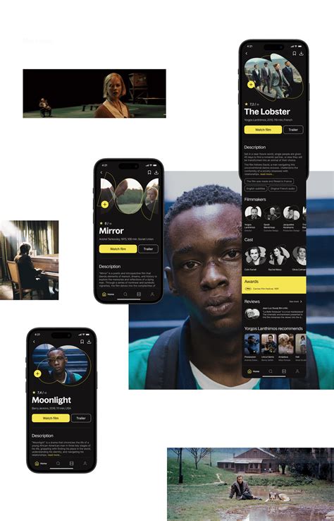 movie app behance