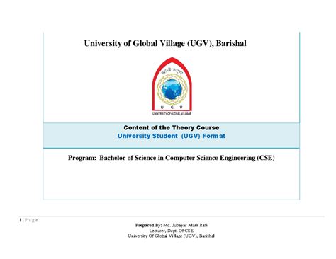 OBE CSE CSE 406 AI LAB University Student Format 1 P A G E