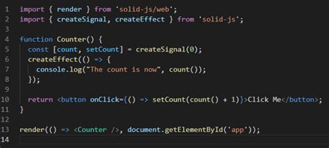Solidjs Front End Framework Mạnh Mẽ Nhất Hiện Nay Atekco