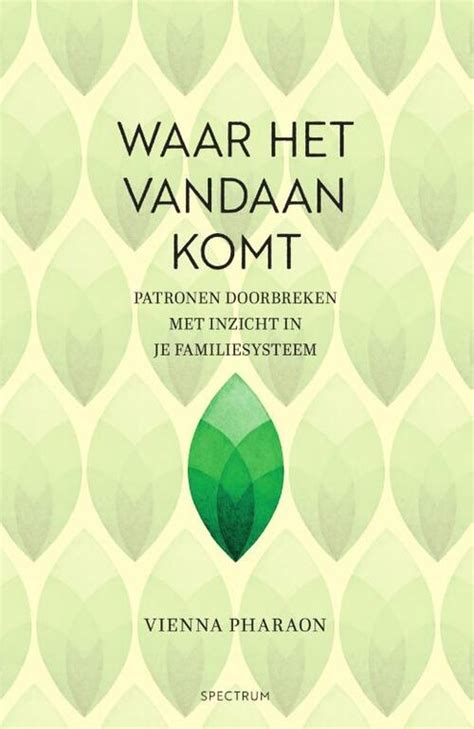 Waar Het Vandaan Komt Vienna Pharaon Boek 9789000384259 Bruna