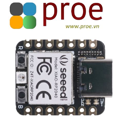 Seeed Xiao Rp2040 Supports Arduino Micropython And Circuitpython Điện Tử Proe