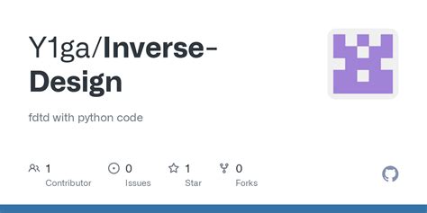 Github Y1gainverse Design Fdtd With Python Code