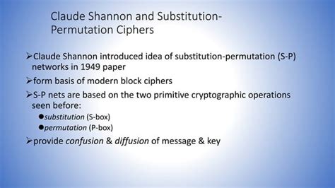 Information And Network Security 19 Feistel Cipher Pptx Programming