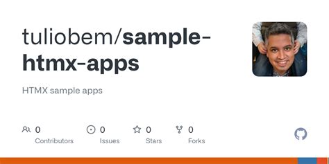 github tuliobem sample htmx apps htmx sample apps