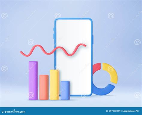 D Seo Optimization Stock Trading Stock Vector Illustration Of