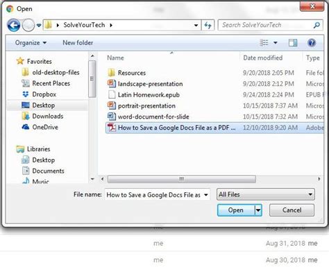 How To Convert PDF To Google Doc An Easy Step Guide Solve Your Tech