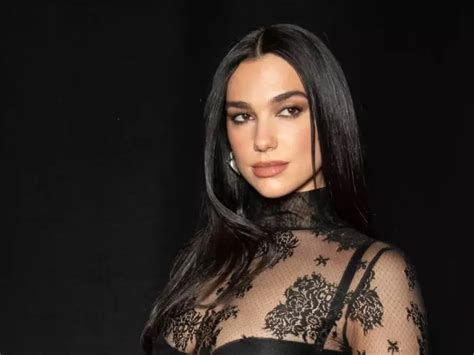 Dua Lipa Sets Pulses Racing In A Daring Lace Rаcy Bodysuit And Coat