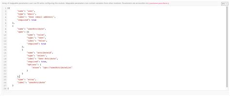 custom app help picking a mappable parameter from within an array