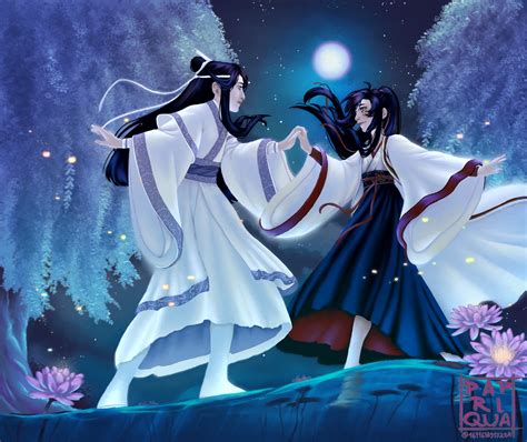 Fanart Wangxian s Moonlight Dance Anonymous 魔道祖师 墨香铜臭 Módào