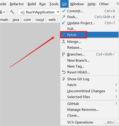 Intellij Idea中刷新git分支数据：操作指南与命令详解idea刷新git远程仓库列表 Csdn博客