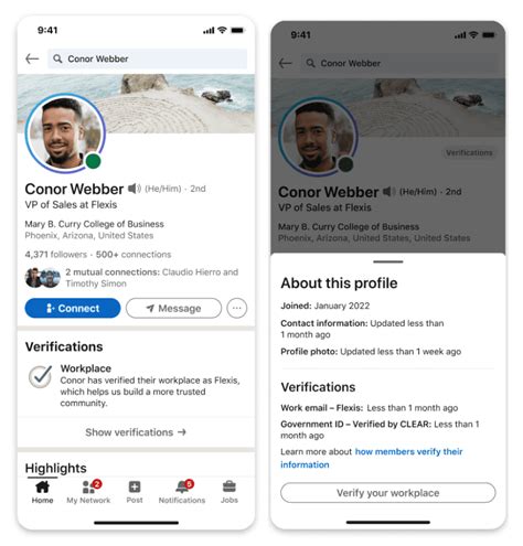 Linkedin Announces Free Profile Verification Features