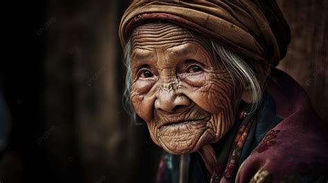 환한 미소의 할머니 늙은 여자의 사진 낡은 그림 배경 일러스트 및 사진 무료 다운로드 Pngtree