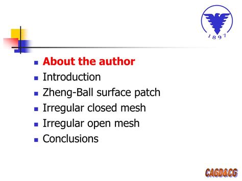 Ppt Smooth Spline Surface Generation Over Meshes Of Irregular Topology Powerpoint Presentation