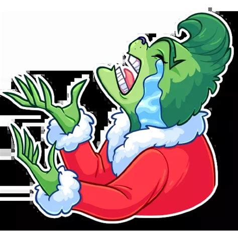 Telegram Sticker 🎁 From «grinch Pack Christmas Wallpaper Iphone Cute