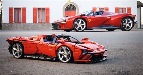 Lego Is Making A Piece Ferrari Daytona Sp Model With Butterfly Doors Maxim