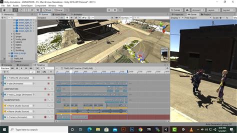 Setting Up Camera Transitions 5 Animations In Unity Cutscene In