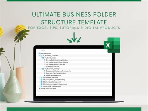 Ultimate Business Folder Structure Template For Excel Tips Tutorials