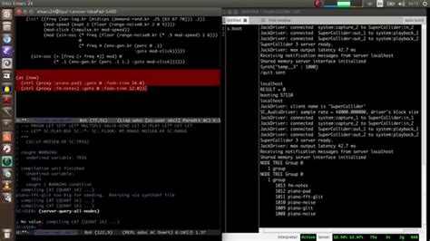 Livecoding On Gnulinuxscclsbcl Youtube
