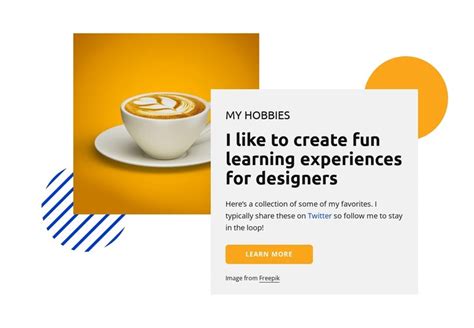 My Hobbies Html5 Template By Nicepage