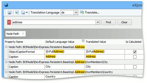 Localization Tool Xaf Cross Platform Net App Ui And Web Api Devexpress Documentation
