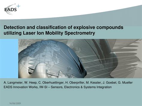 Pdf Detection And Classification Of Explosive Compounds Utilizing Laser Ion Mobility Spectrometry