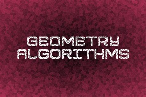 Geometry Algorithms Modeling Unity Asset Store