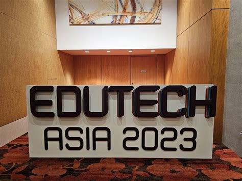 Edutech Asia 2023 In Singapore Moodieai