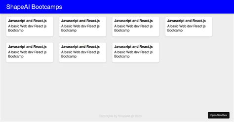 React Stylesheet Examples Codesandbox