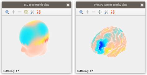 python based opengl real time scalp and source viewers left scalp