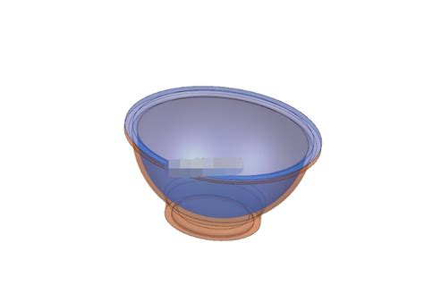 塑料碗的注塑模具设计三维图992059 Parasolid 模型图纸下载 懒石网