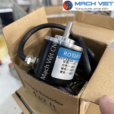 Cảm Biến Encoder Tín Hiệu Xung Vi Sai A B Z Hãng Rle Mạch Việt Cnc
