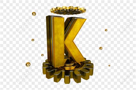영어 문자 K 기어 Png 일러스트 무료 다운로드 Lovepik