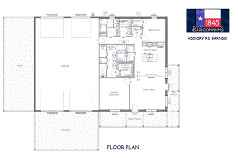 Hickory Rd Kit Package 1845 Barndominiums