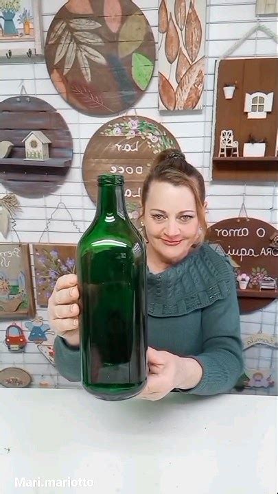 🔴 Reciclando Garrafas Artesanato Diy Feitoamao Handmade Reciclagem Decor Homedecor