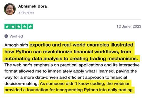 Python For Finance Webinar Leapup Edutech
