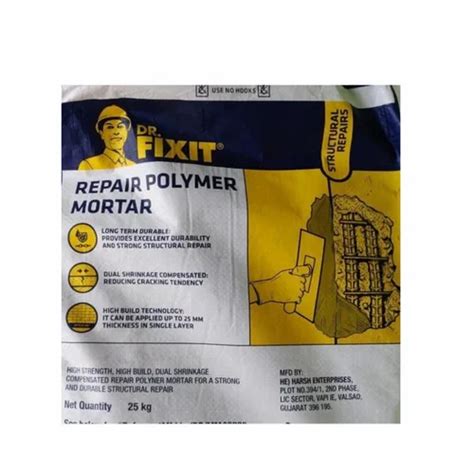 Dr Fixit 257 Repair Polymer Mortar Fiber Reinforced Dual Shrinkage