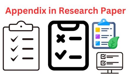 Appendix In Research Paper Examples And Writing Guide