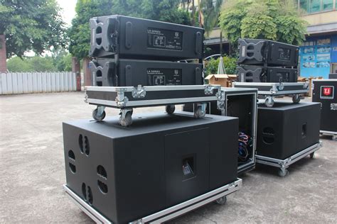 Line Array La 210 Powerful Dual 10 Woofer System