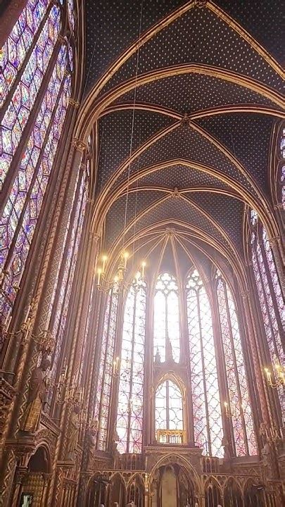 프랑스 파리 생트샤펠 스테인드글라스 Youtube