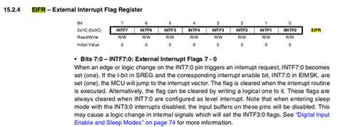 Is There A Way To Have Intf Constantly Watch The Pins But Not Execute The Interrupt Handler