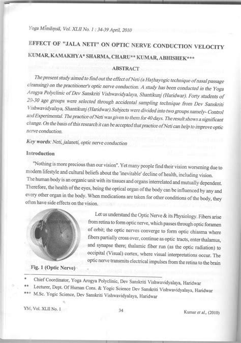 Pdf 5 Effect Of Jala Neti