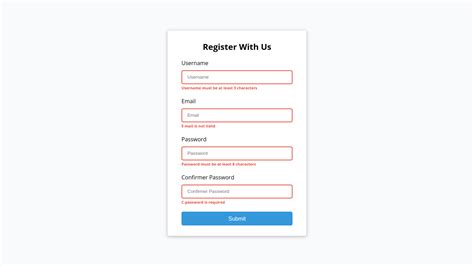 Github Edwardmbitsiform Validator A Simple Registration Form