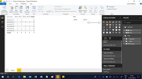 Identify Active Contract Years Between A Start Dat Microsoft