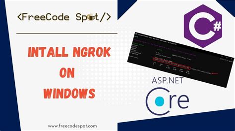 install ngrok on windows