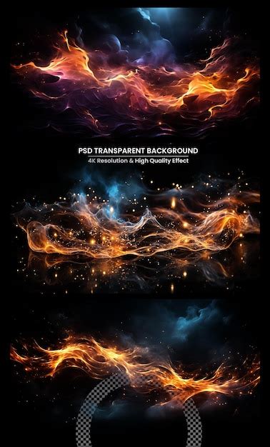Premium Psd Universe Is Not Enough Series Design Composed Of Fractal Elements Lights And Textures