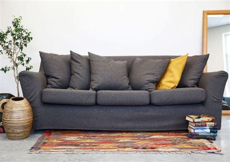 Ikea Klippan Sofa Cover In Bohemian Interior Comfortly