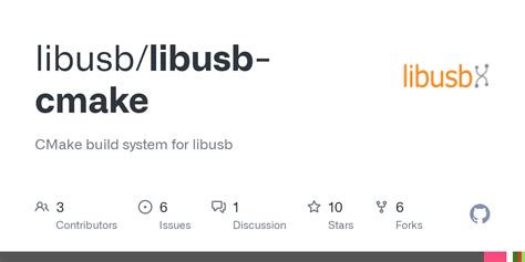 Github Libusb Libusb Cmake Cmake Build System For Libusb