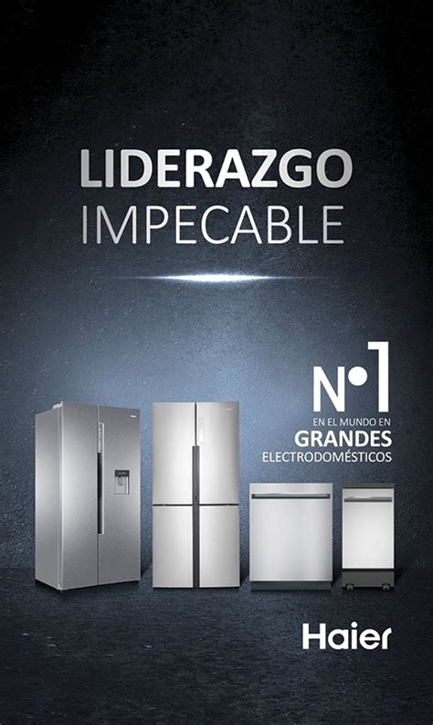 HAIER es innovación y tecnología en línea blanca para un hogar ...