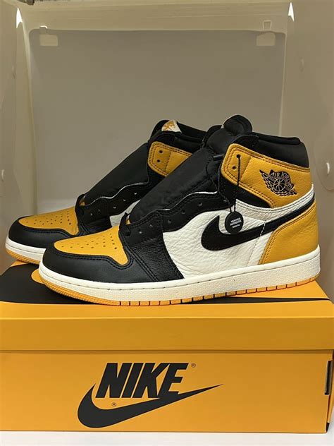 【未使用】nike Air Jordan Retro High Og Taxi ナイキ エアジョーダン 1 レトロ ハイ タクシー